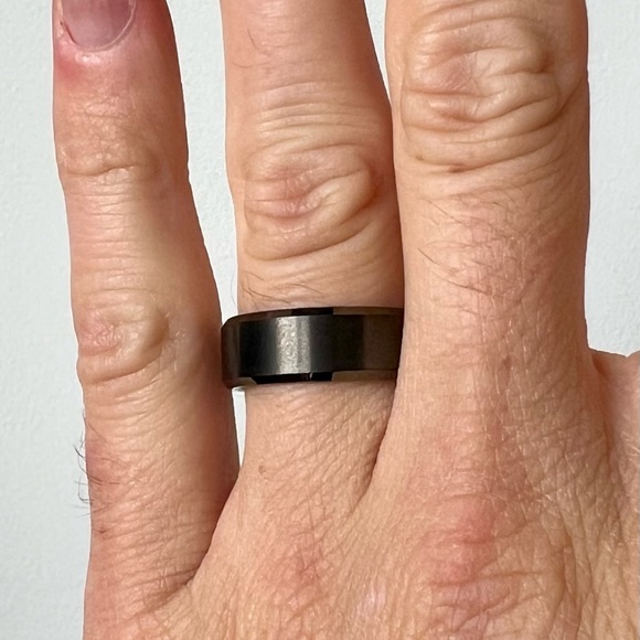 Ridge | Accessories | Ridge Mens Wedding Band Ring Set 95 Beveled ...
